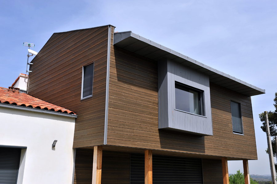 Bardage-Largo-evolution-Douglas-lasuré-PIVETEAUBOIS - Piveteau Bois